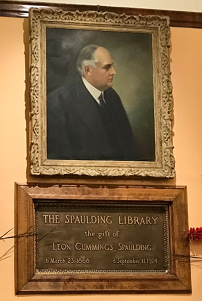 Library History - Spaulding Memorial Library